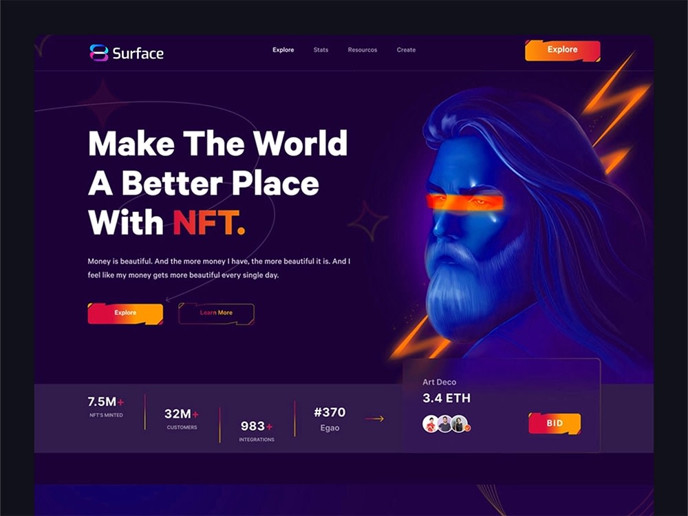 A modern and responsive React.js frontend for your web app | Upwork