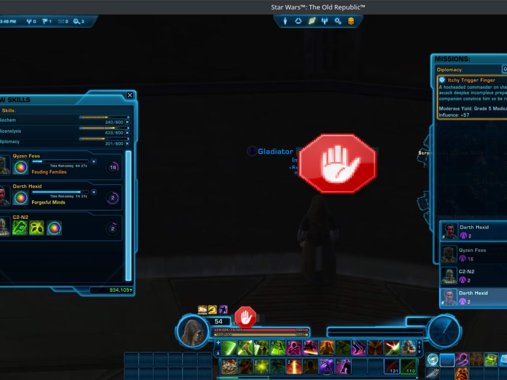 Bot for the game Star Wars: The Old Republic. | Upwork
