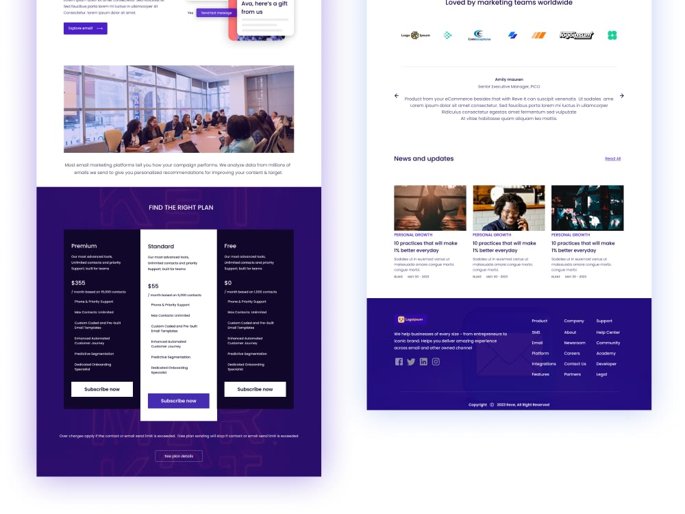 A professional landing page design that converts | Upwork