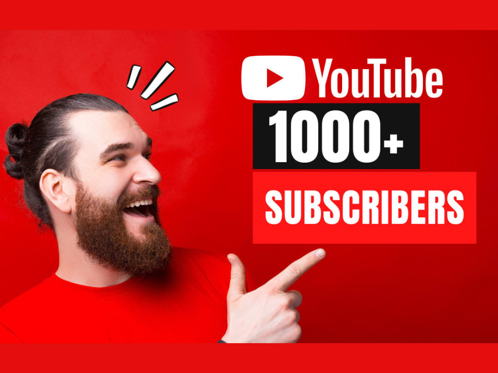 Add permanent 1000 subscribers organically | Upwork