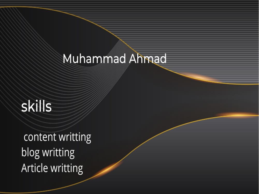 The best content writer | Upwork
