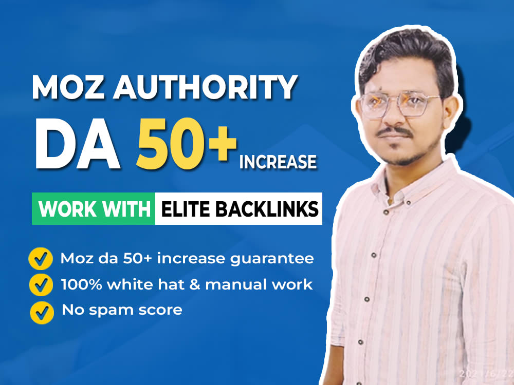 Increase moz domain authority DA 50 plus | Upwork