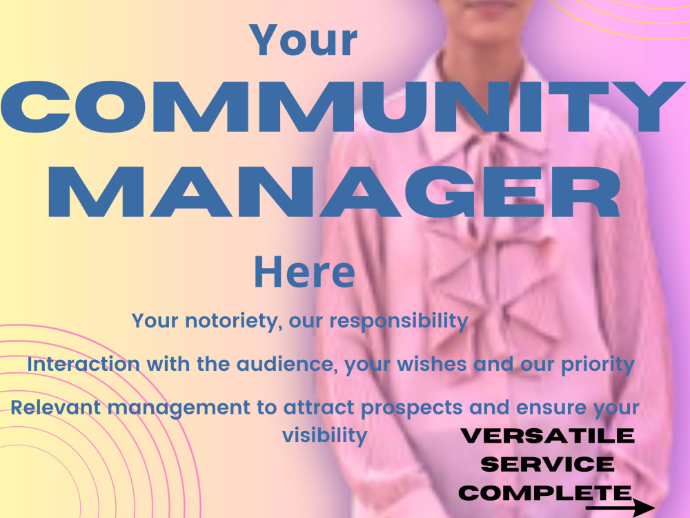 A fantastic community manager | Upwork