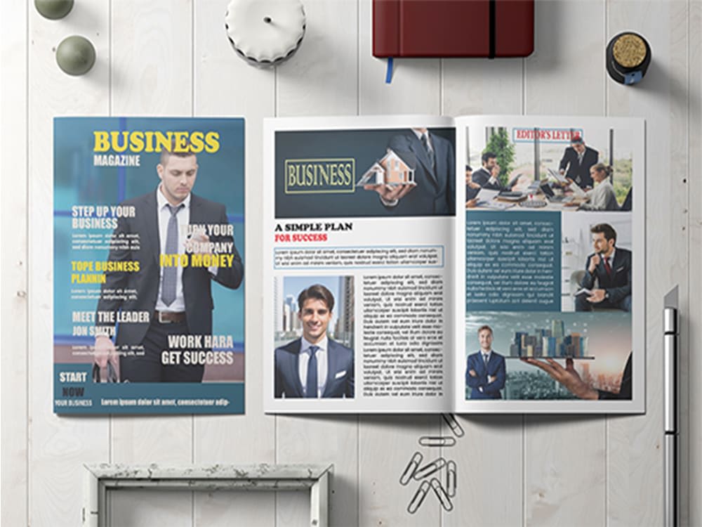 A Professional Magazine designer| Magazine layout|cover and catalog ...