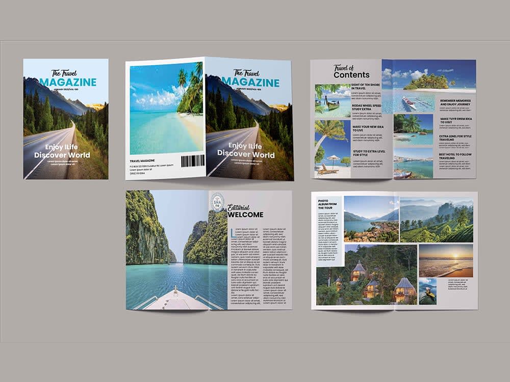 A Professional Magazine designer| Magazine layout|cover and catalog ...