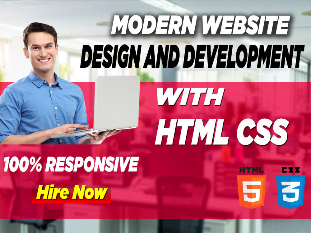 HTML CSS Website with responsive design, PSD to HTML, Figma to html | Upwork
