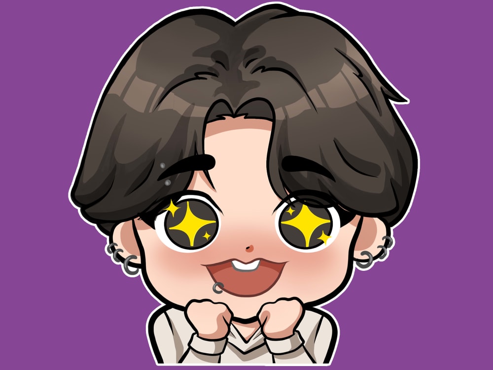 Custom Emotes, Badges, Stickers and PFP | Upwork