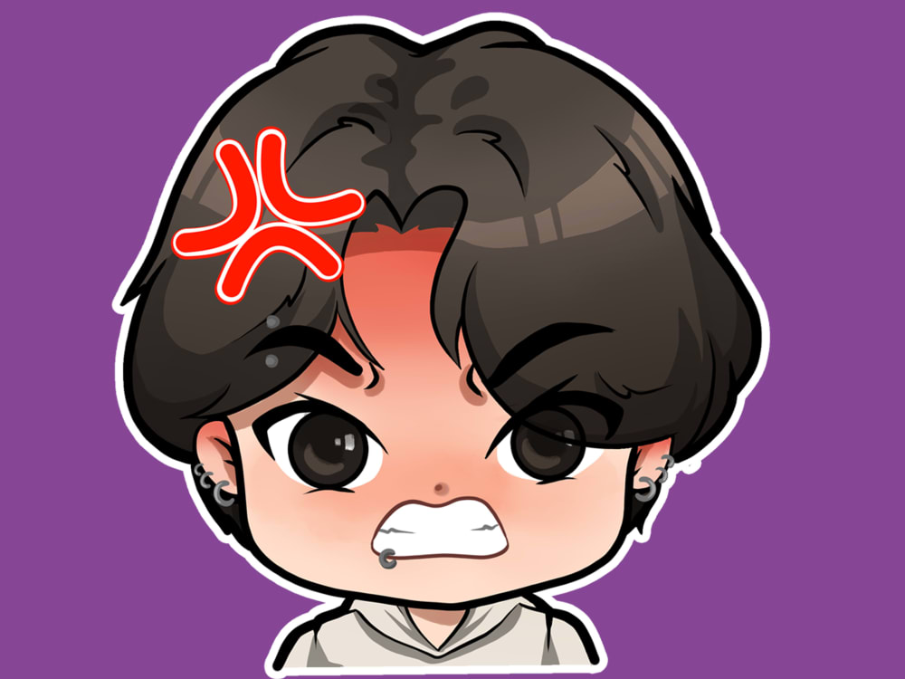 Custom Emotes, Badges, Stickers and PFP | Upwork