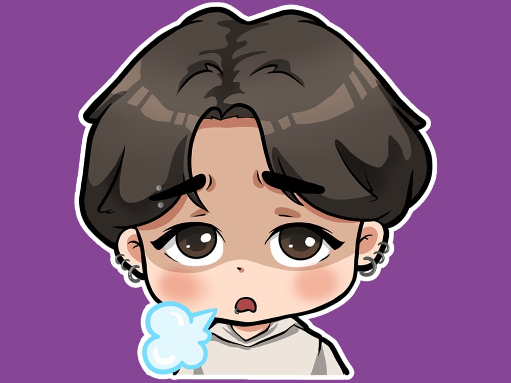 Custom Emotes, Badges, Stickers and PFP | Upwork