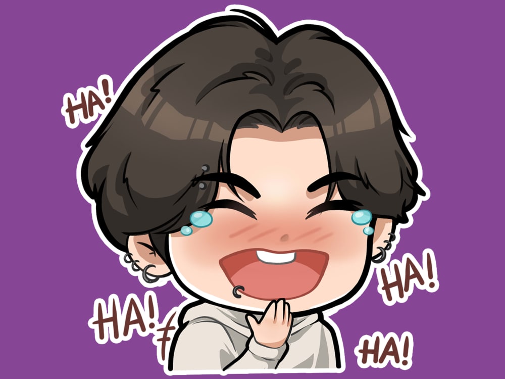 Custom Emotes, Badges, Stickers and PFP | Upwork