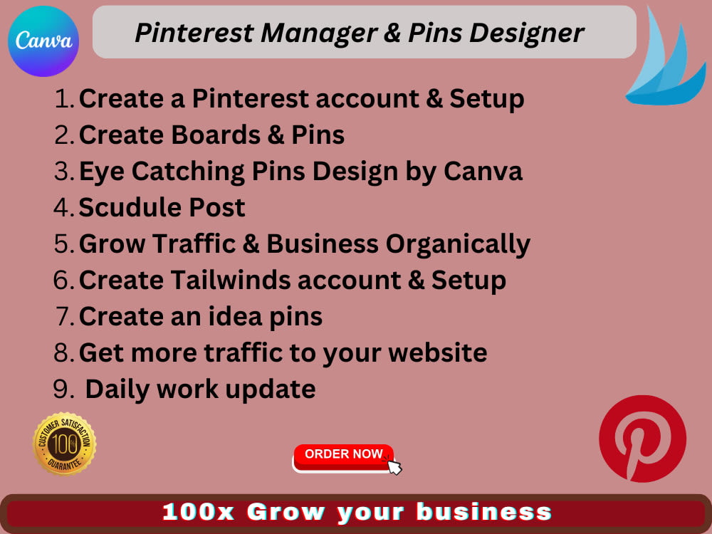Pinterest marketing manager and Pin Designer | Upwork