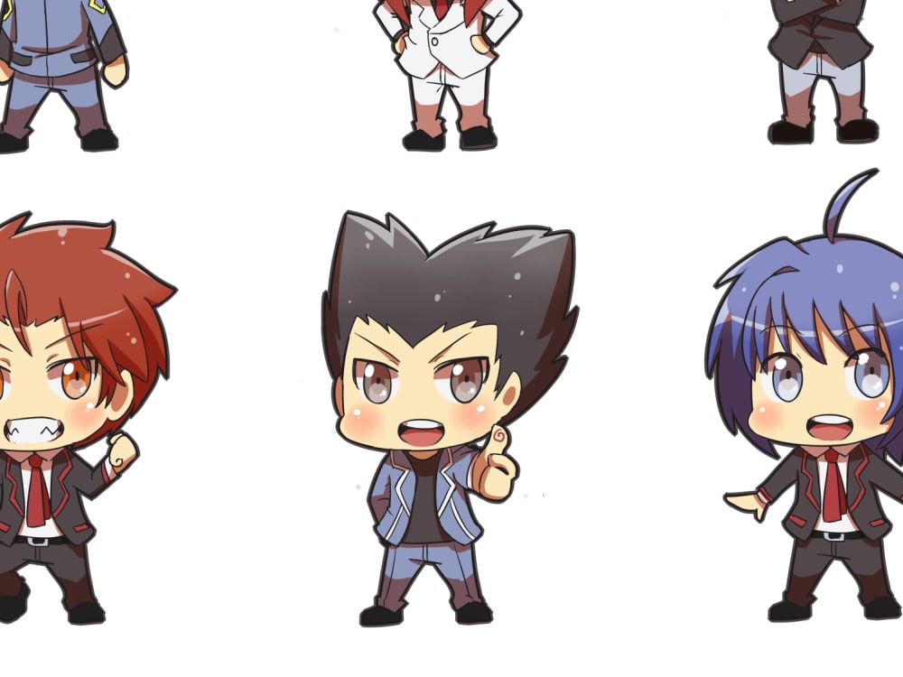 A cute/kawaii chibi illustration for emotes/sticker | Upwork