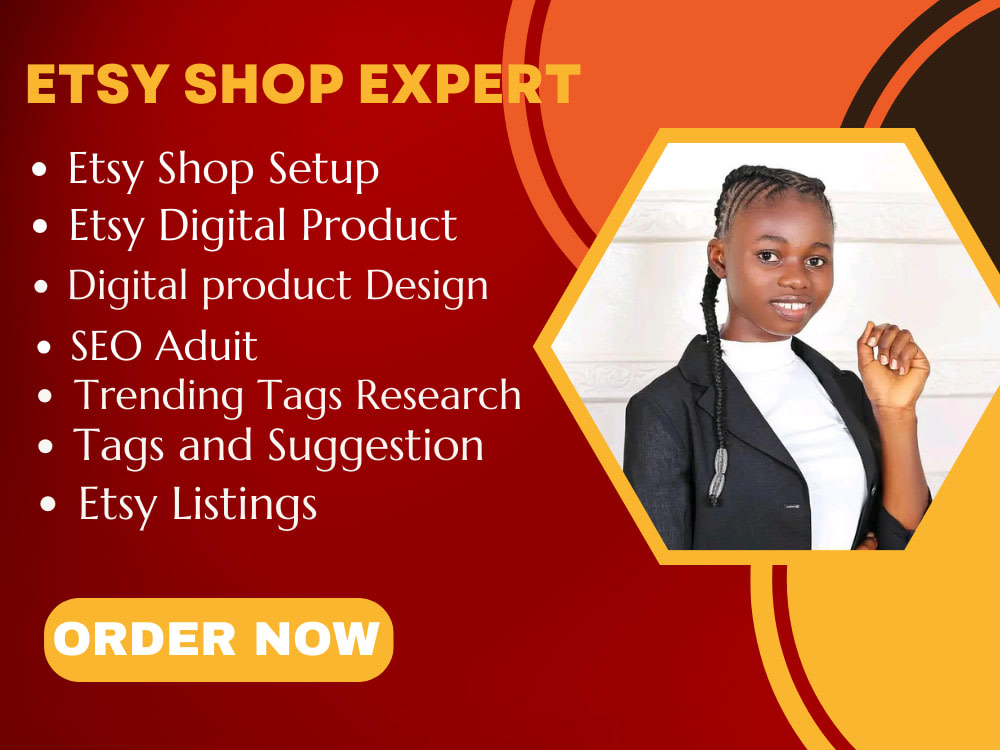Rank listing on the first page with SEO tags and title and setup Esty ...