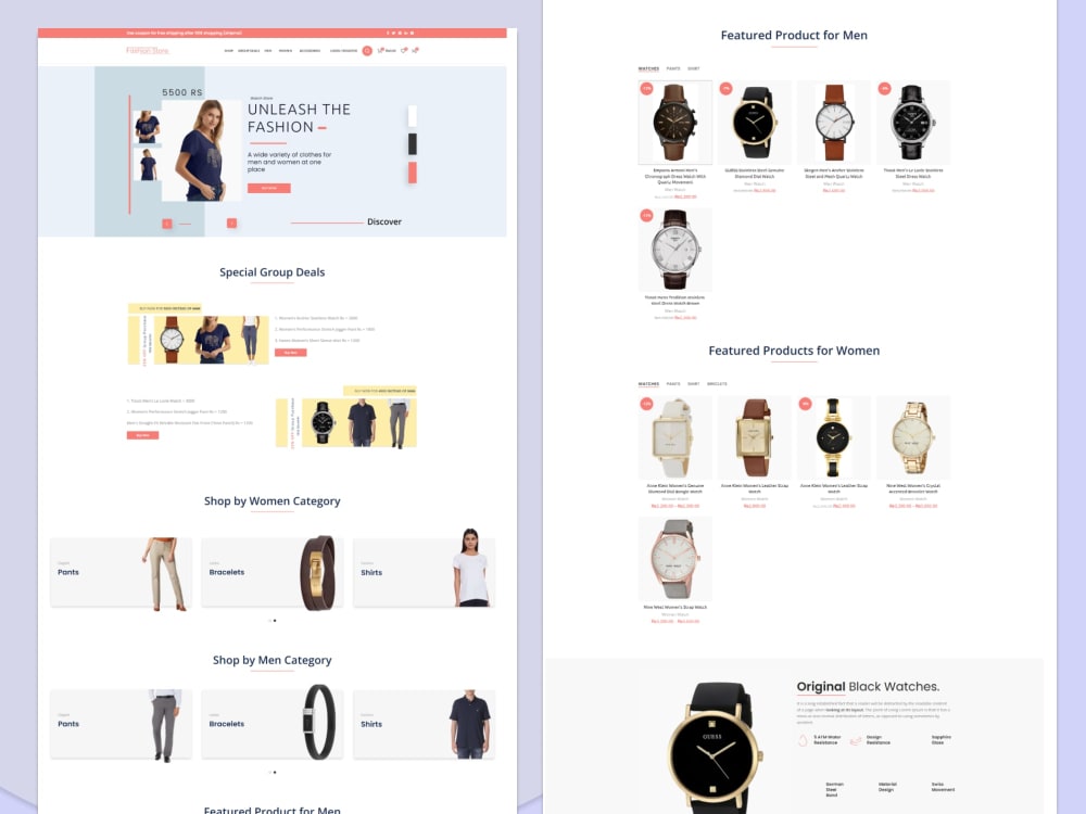 Fully Functional Ecommerce Website Wordpress Woocommerce Upwork