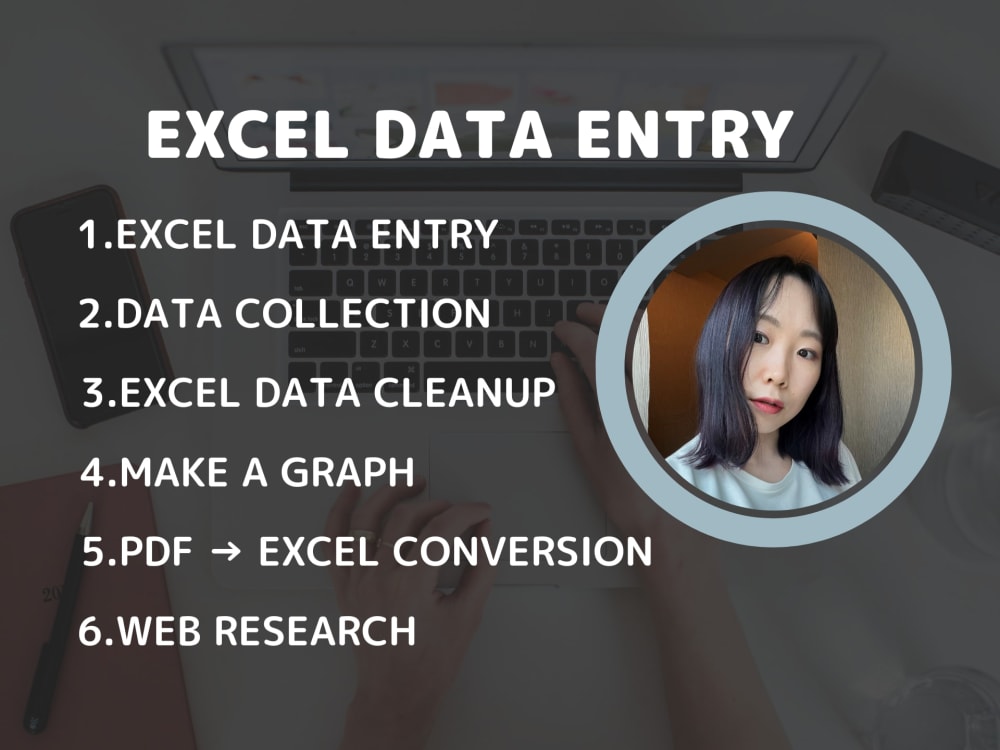 Virtual assistant, Excel data entry, Data collection and so on! | Upwork