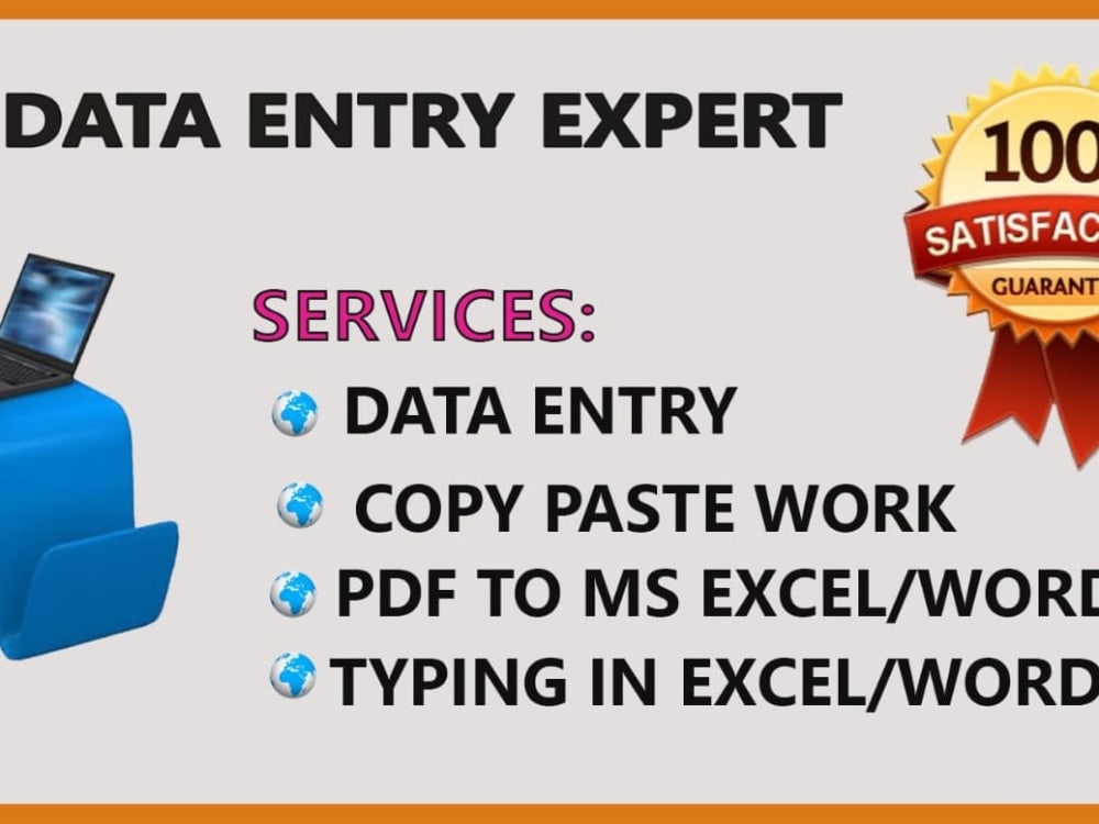 Excel data entry, data collection, web research, copy-paste, data entry ...