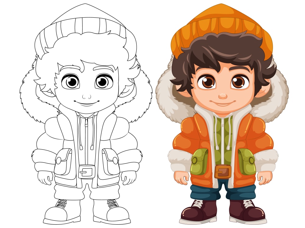 A unique and captivating coloring book illustrator for children | Upwork