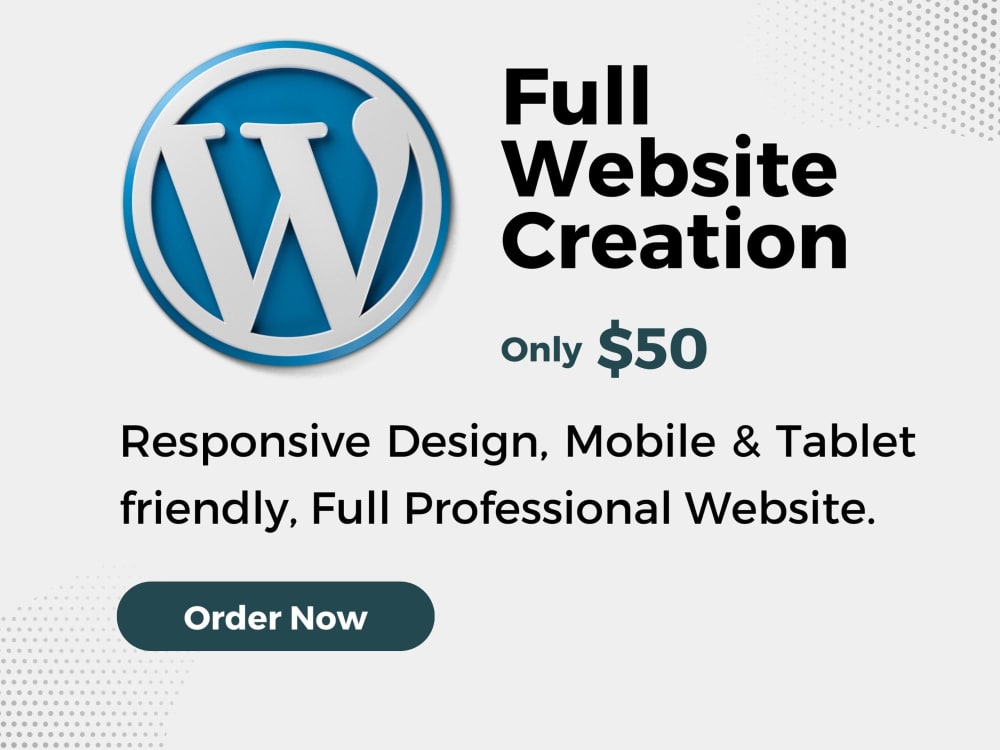 Full website creation, customization, redesign, demo upload using ...