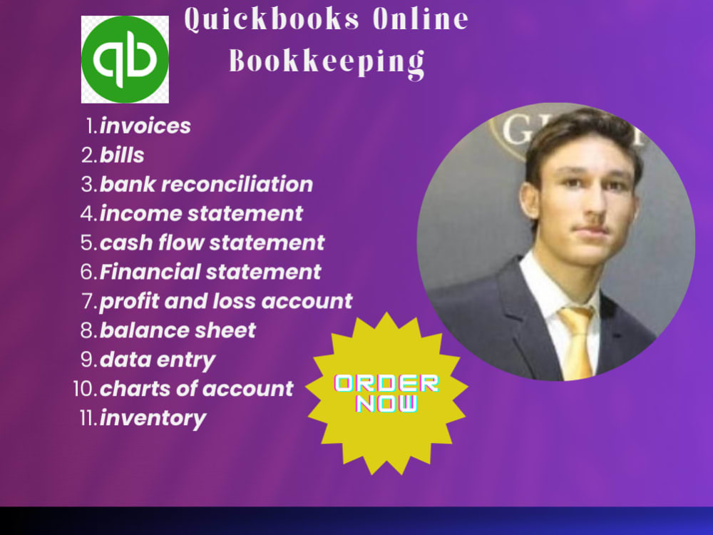 An amazing Accounting and Bookkeeping for business in Quickbooks | Upwork