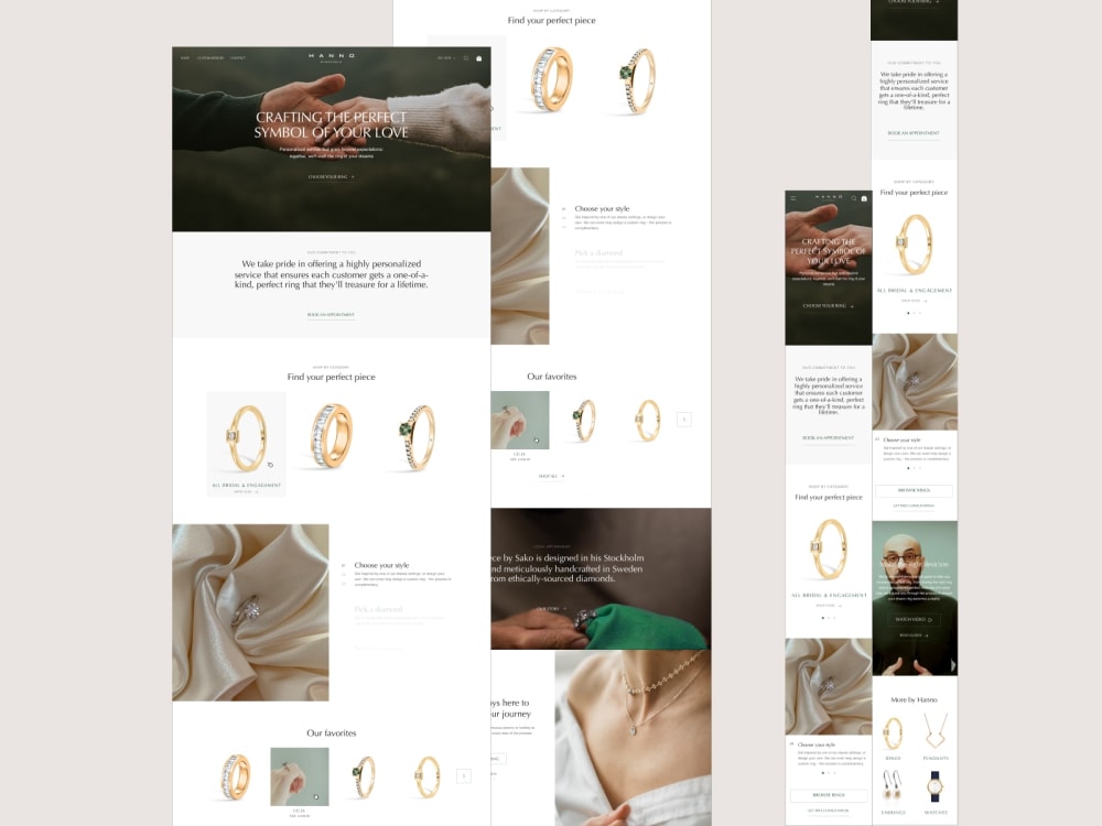 Responsive Website Landing Page Design | Landing Page UI UX | Website ...