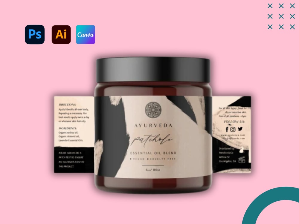 Professional jar labels, food packaging design and brand pouch labels ...