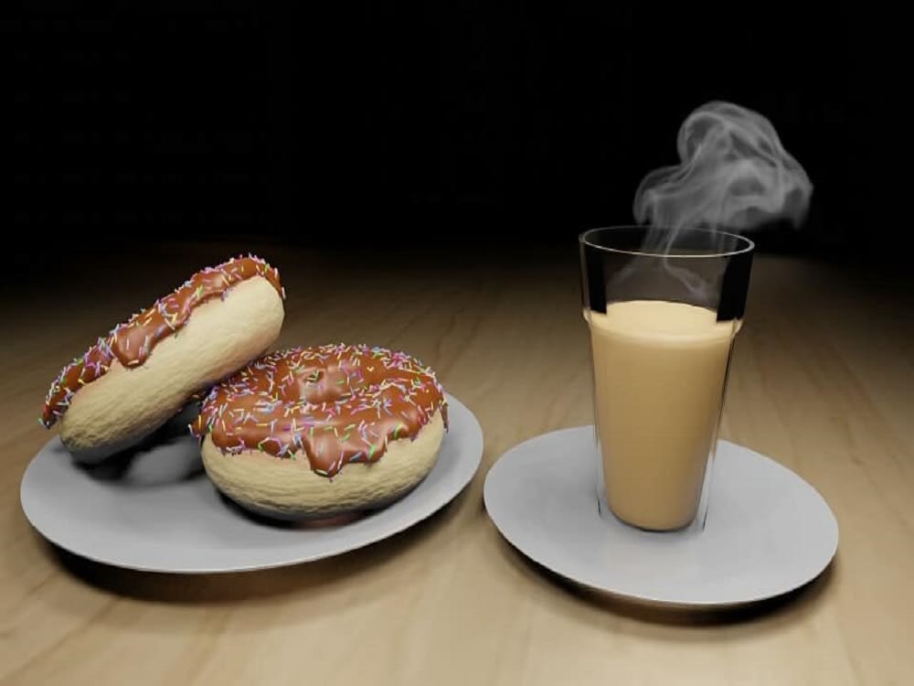 Delicious food modeling, animation with realistic rendering | Upwork