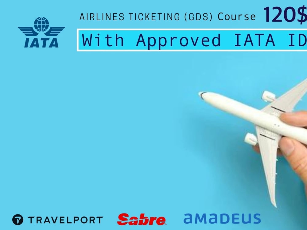 Air ticketing course with approved iata id card | Upwork