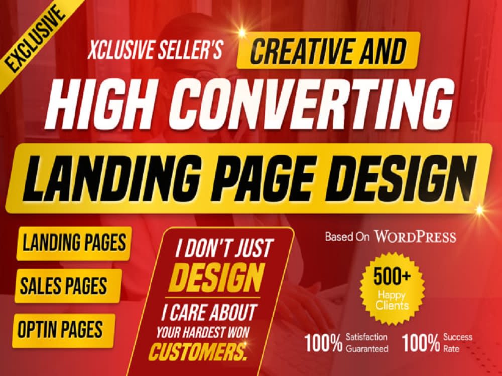 High responsive & converting shopify landing page design | Upwork