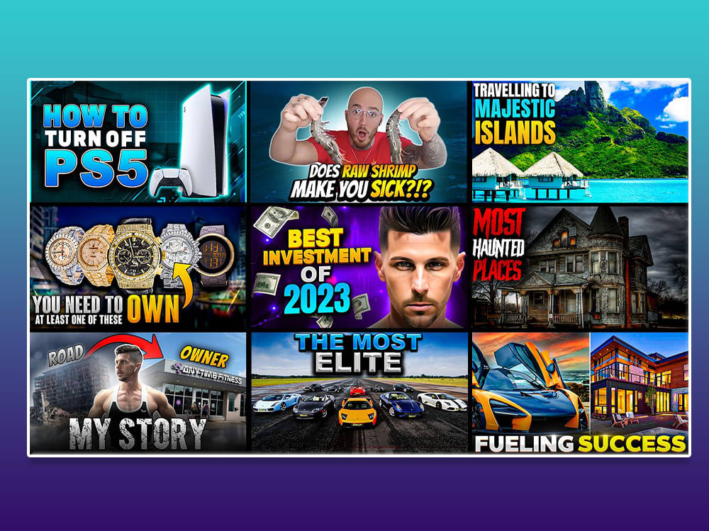 Amazing high-quality YouTube thumbnail | Upwork