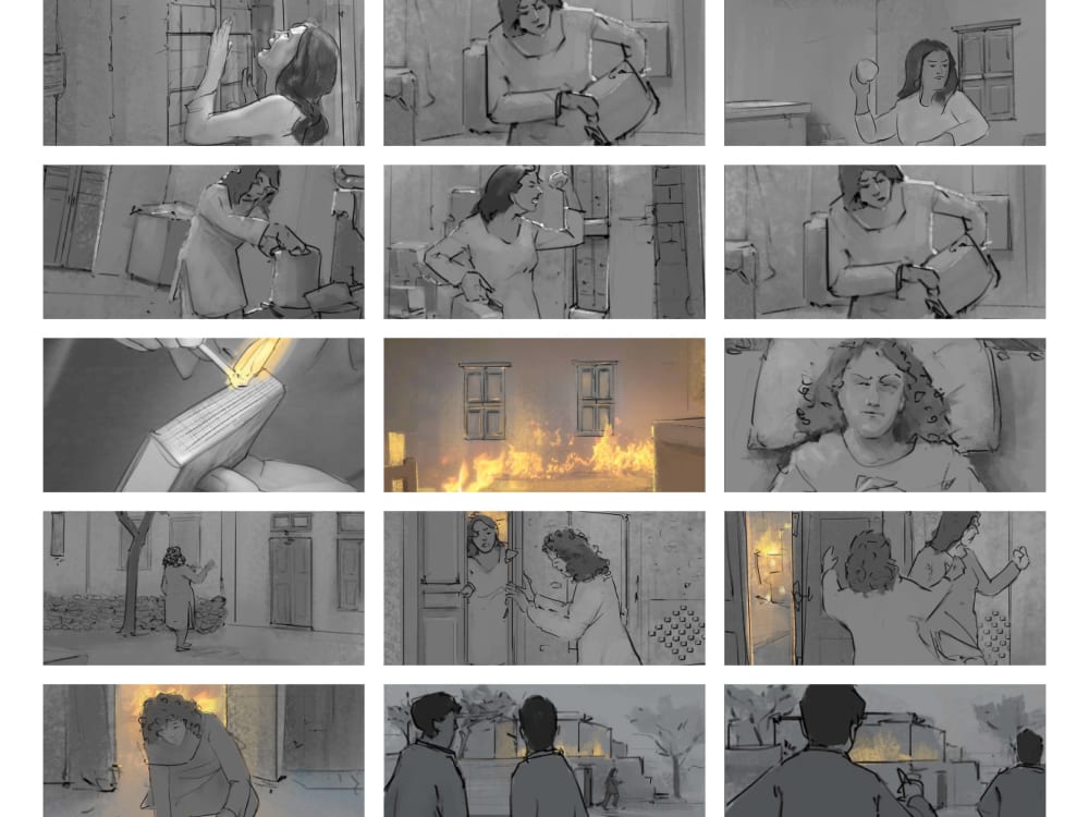 Storyboards that will visually translate your creative vision. | Upwork