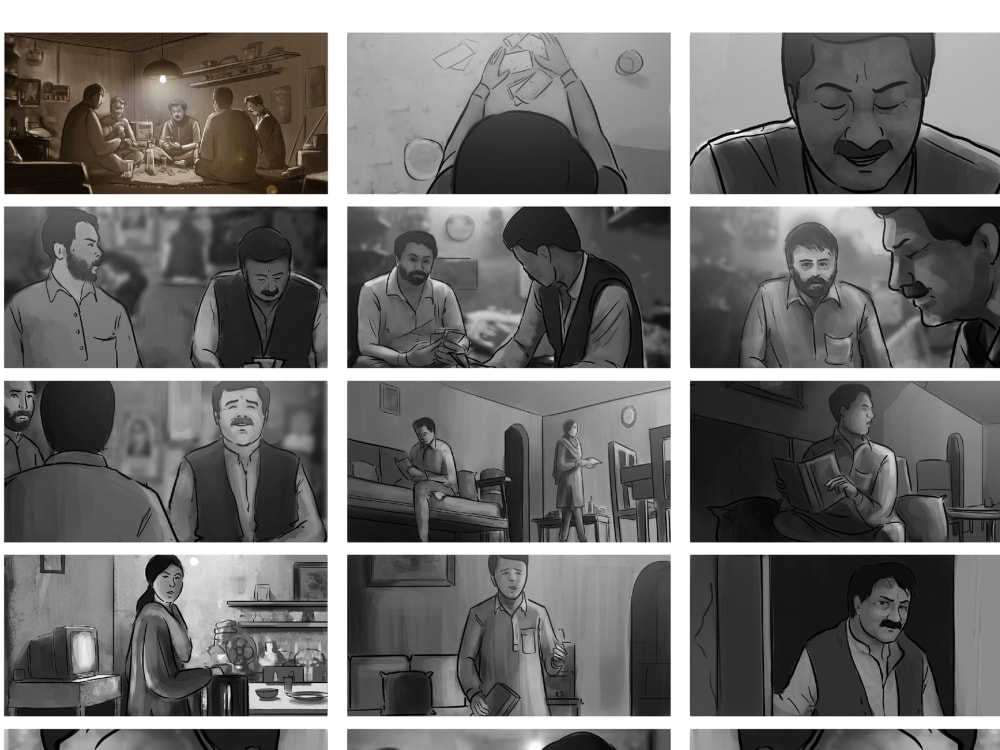 Storyboards that will visually translate your creative vision. | Upwork