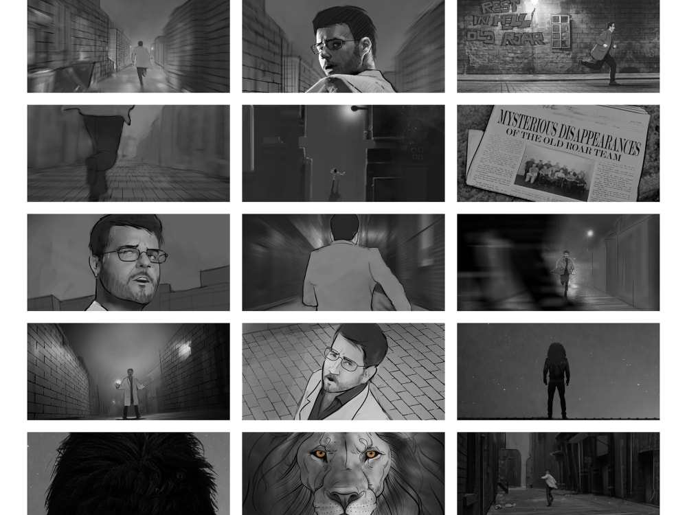 Storyboards that will visually translate your creative vision. | Upwork