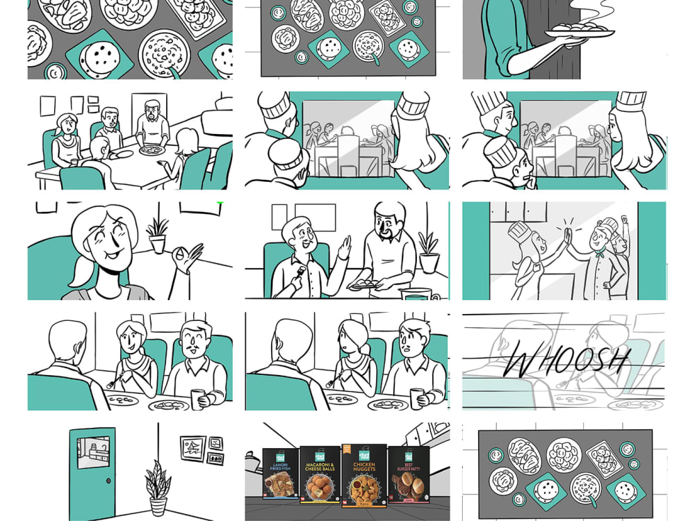 Storyboards that will visually translate your creative vision. | Upwork