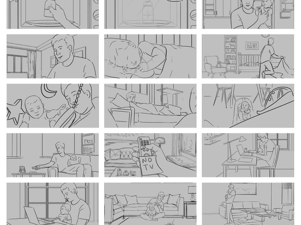 Storyboards that will visually translate your creative vision. | Upwork
