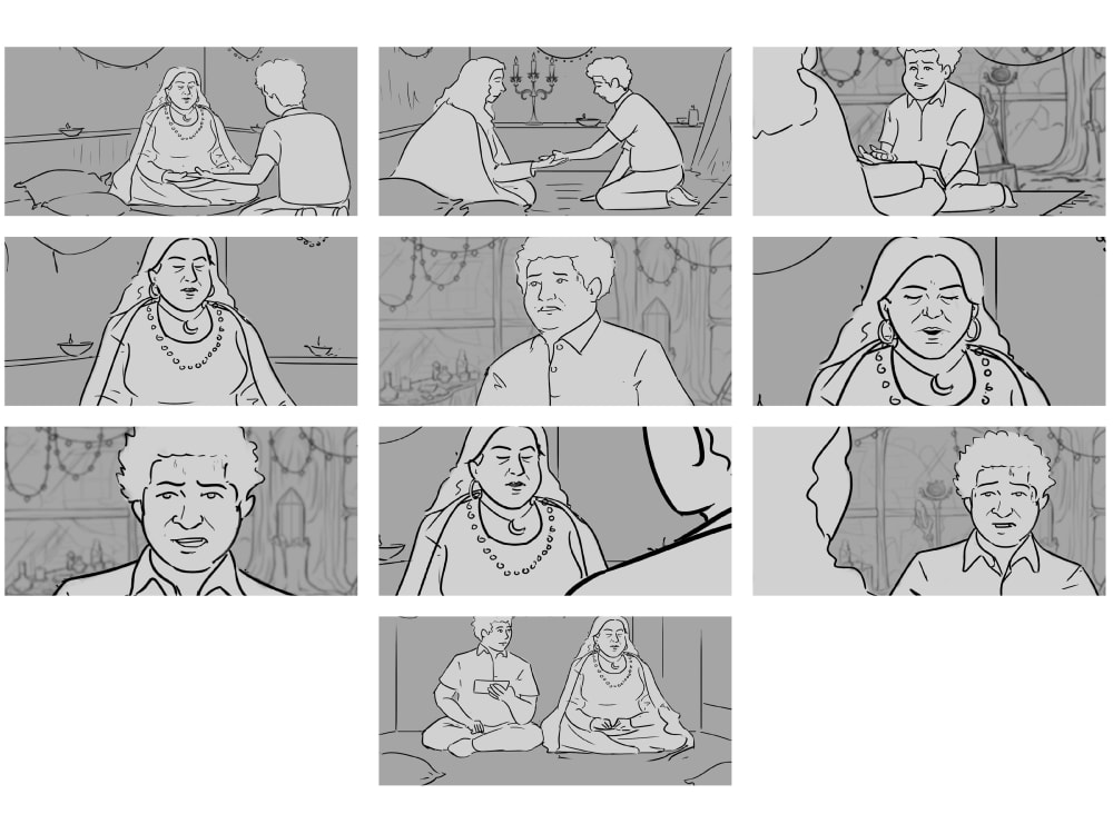 Storyboards that will visually translate your creative vision. | Upwork
