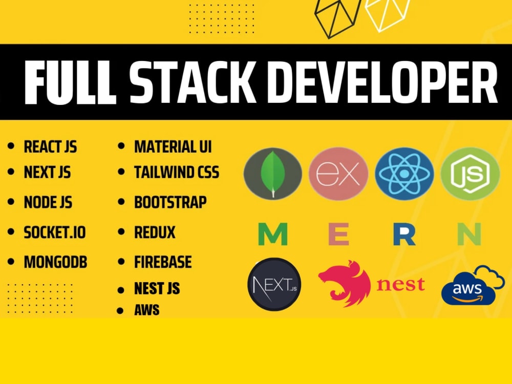 Full Stack Developer for MERN, NEXT JS, NEST JS, HTML, CSS, JS, TS | Upwork Full Stack Developer for MERN, NEXT JS, NEST JS, HTML, CSS, JS, TS | Upwork