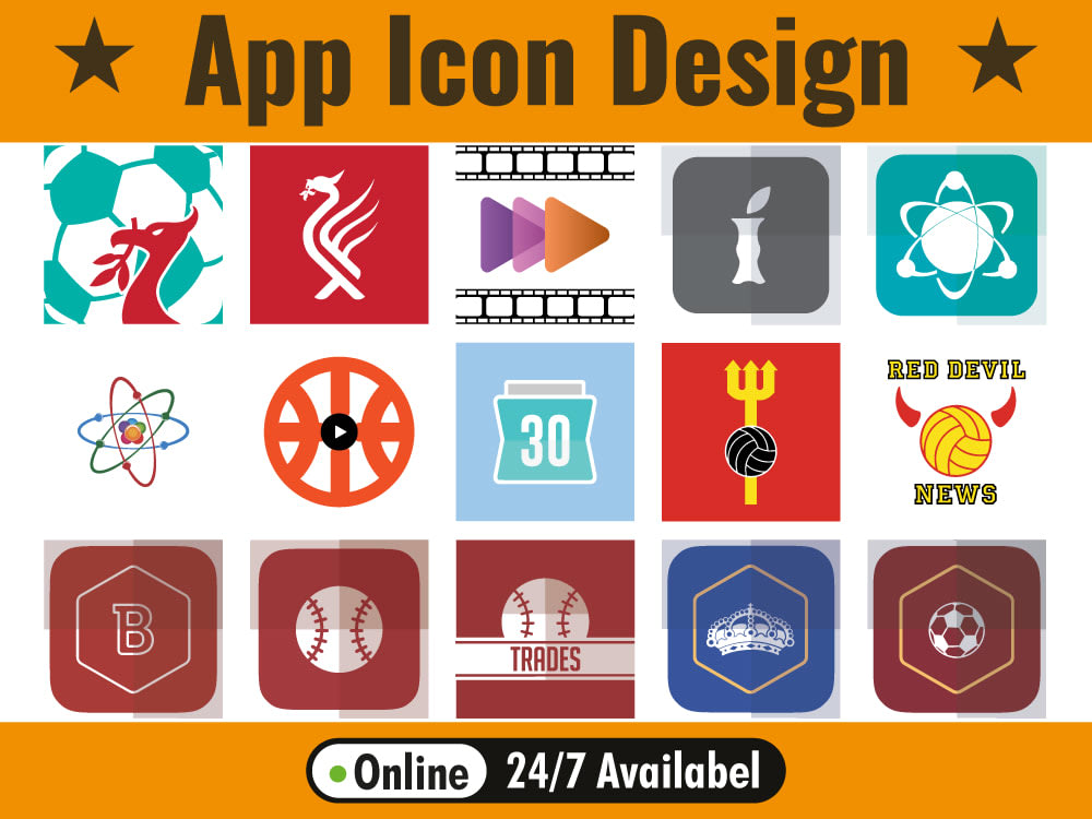 Custom Icon Design | App Icon Design | Website Icon Design | Icon ...