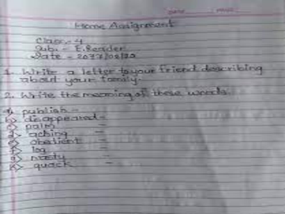 A FANTASTIC HANDWRITING ASSIGNMENT WORK. | Upwork