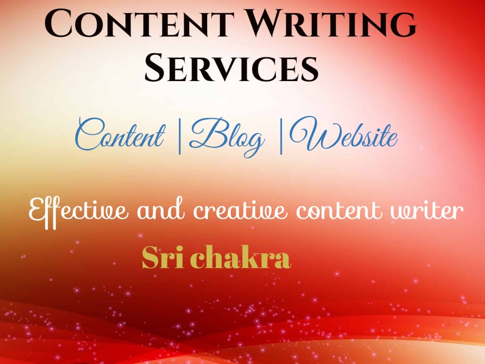 Content Writing | Article Writing | Blog Writing | Website Content ...