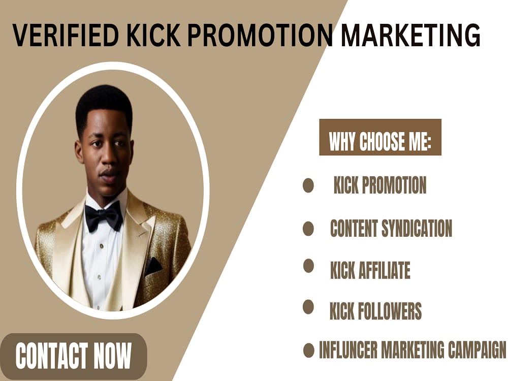 Verified Kick Promotion Marketing | Upwork