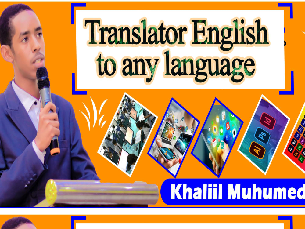 Translator Eglish to any language | Upwork