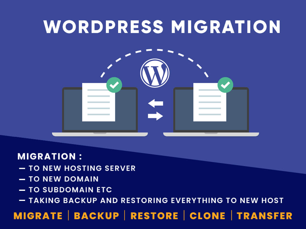 WordPress Migration Service, version update, transferring | Upwork