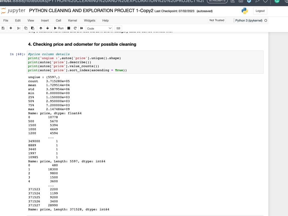 A perfectly cleaned data with Excel | Upwork