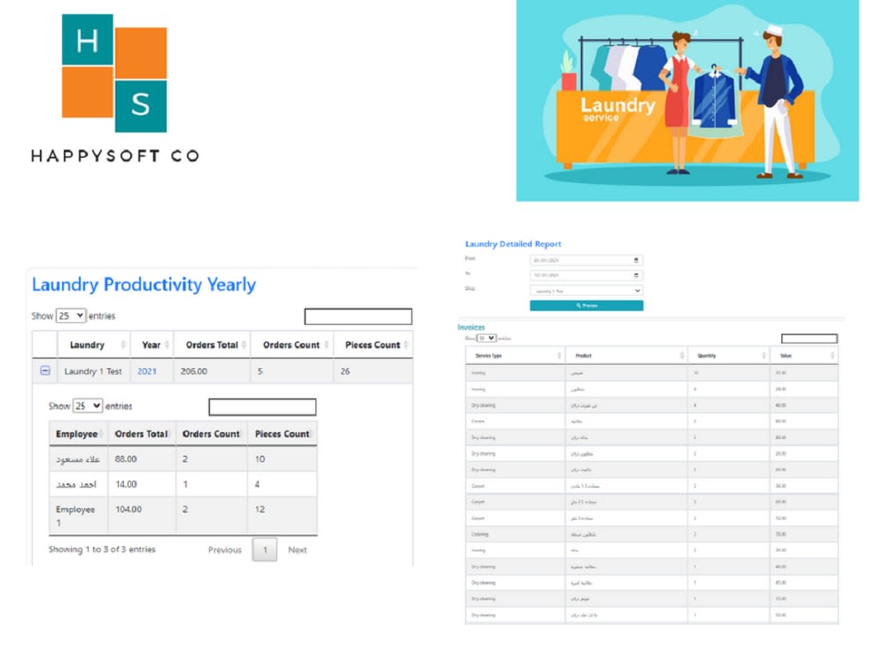 Laundry And DryClean Management System (Monthly Subscription) | Upwork