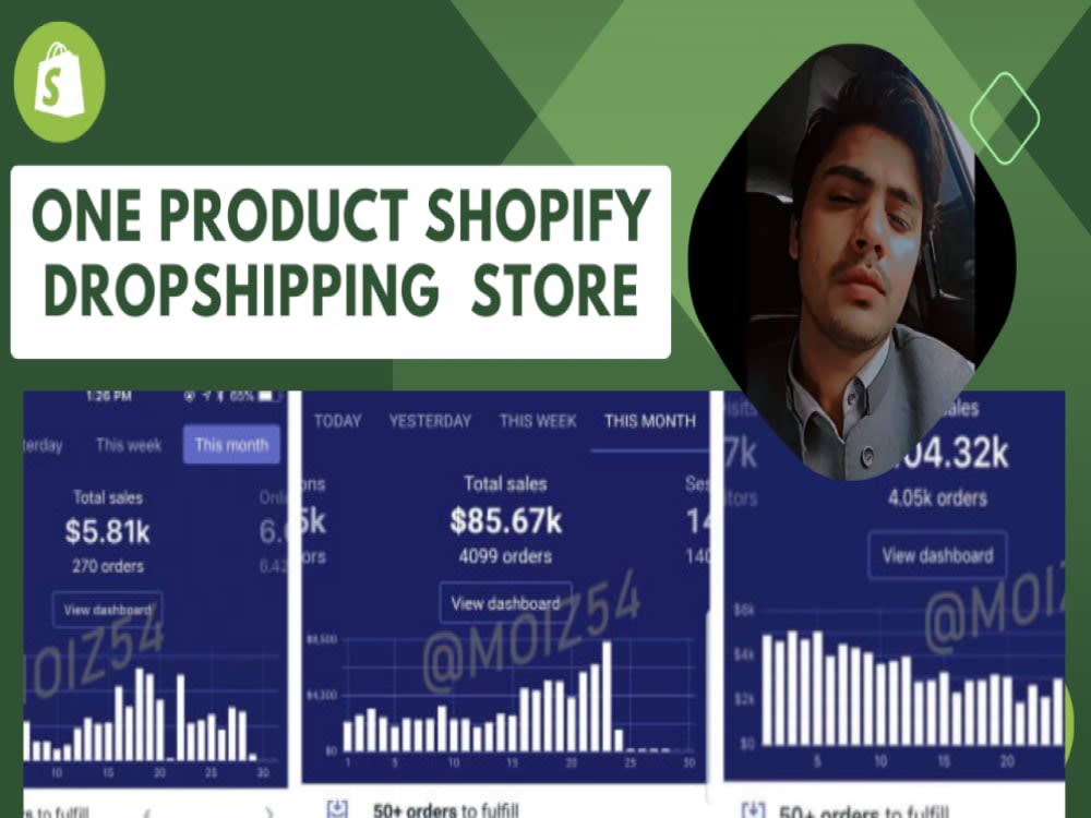 One product Shopify store, Shopify dropshipping store | Upwork One product Shopify store, Shopify dropshipping store | Upwork