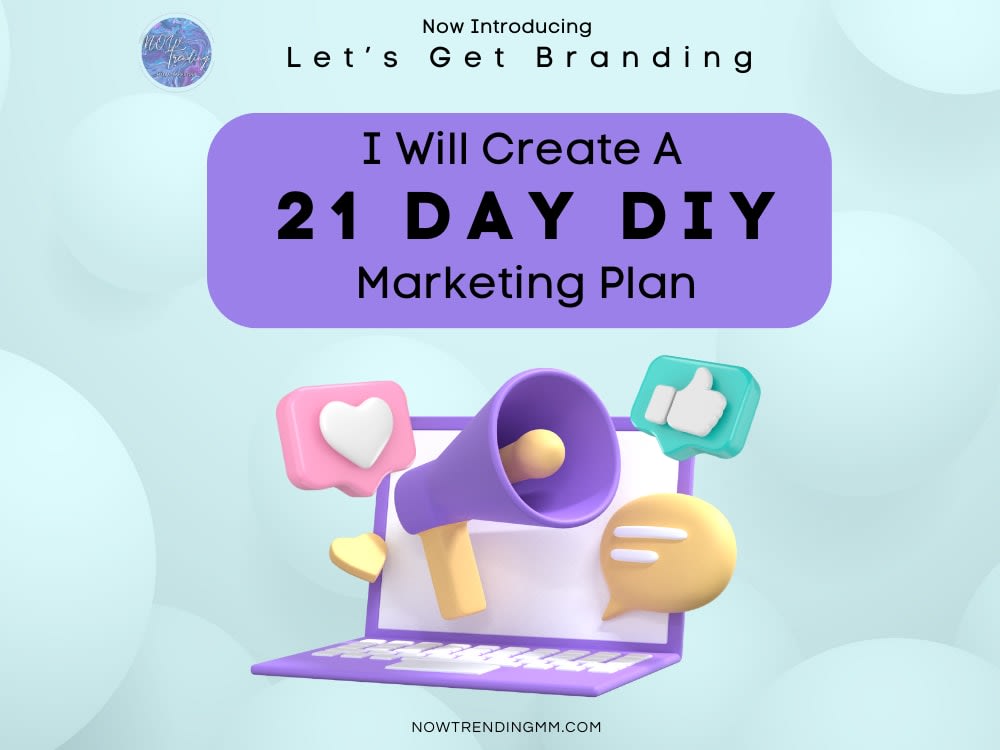 21 Day DIY Marketing Plan | Upwork