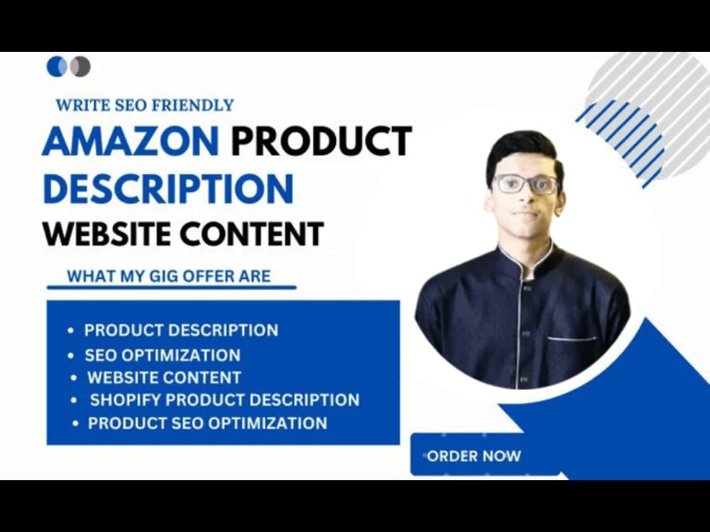 Highly converting product descriptions Amazon, Shopify | Upwork