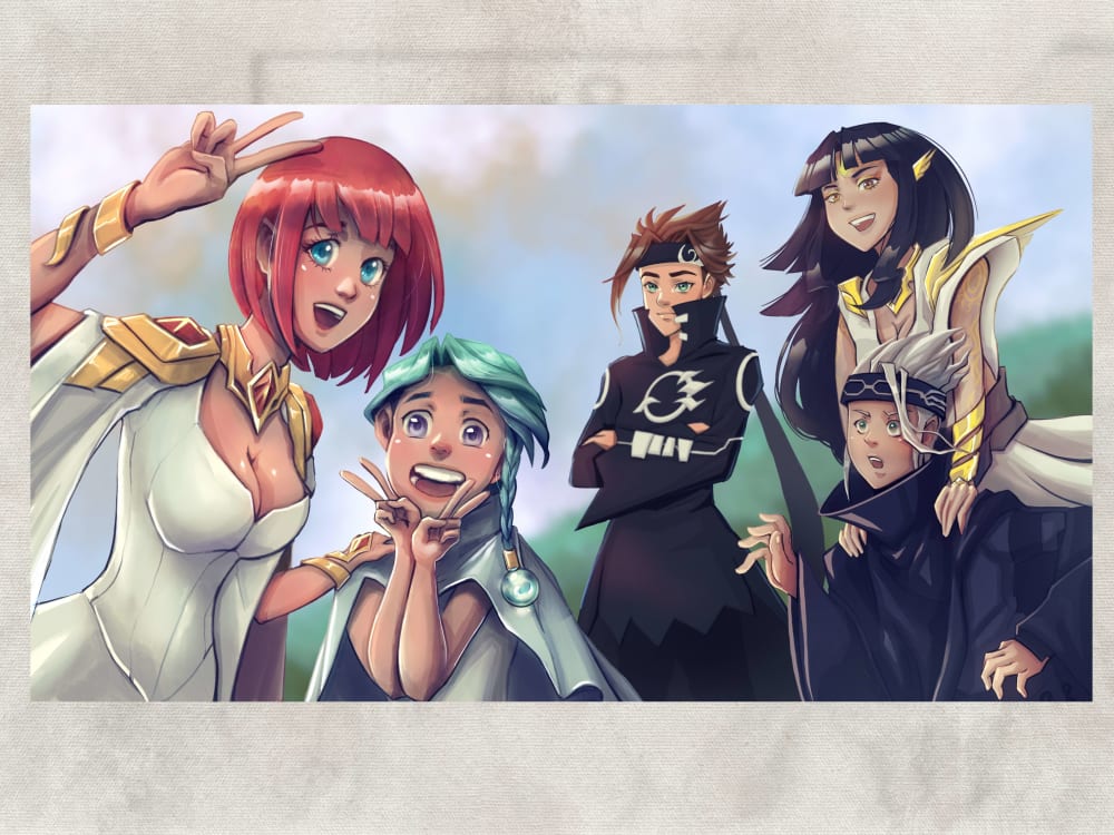 Custom anime character design | Upwork