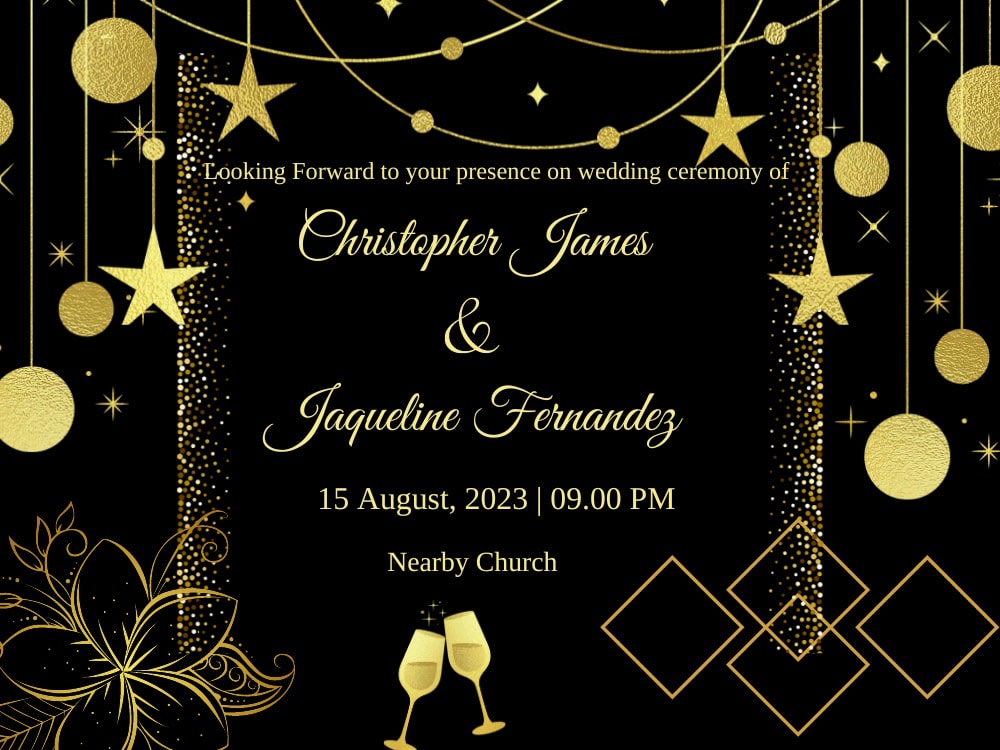 An exciting invitation or flyer designed at a low price and fastest ...