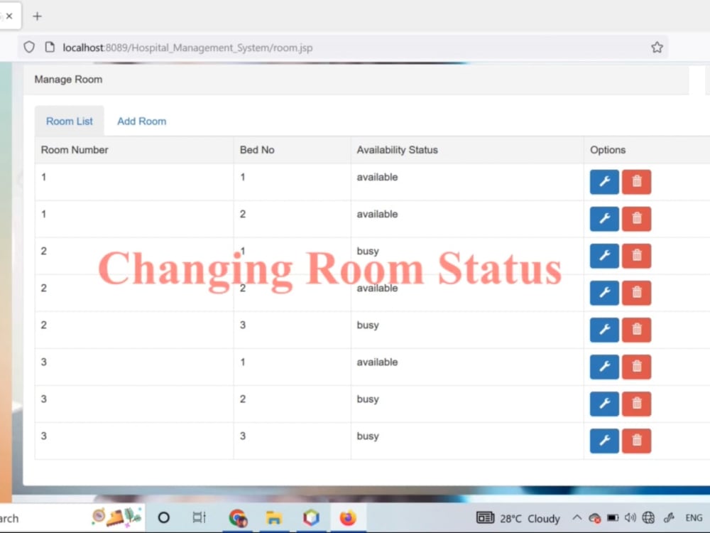 Hospital management system using java web application | Upwork